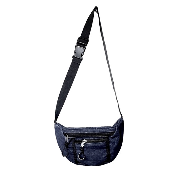 Vintage | Bags | Denim Fanny Pack | Poshmark